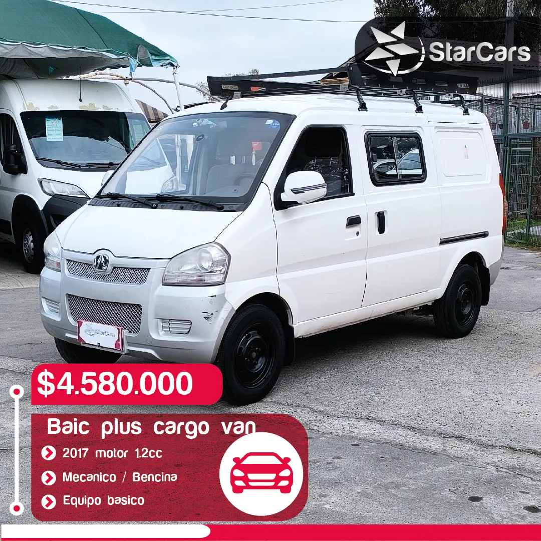 BAIC PLUS CARGO VAN 2017 1.2cc 81.633 – StarCars