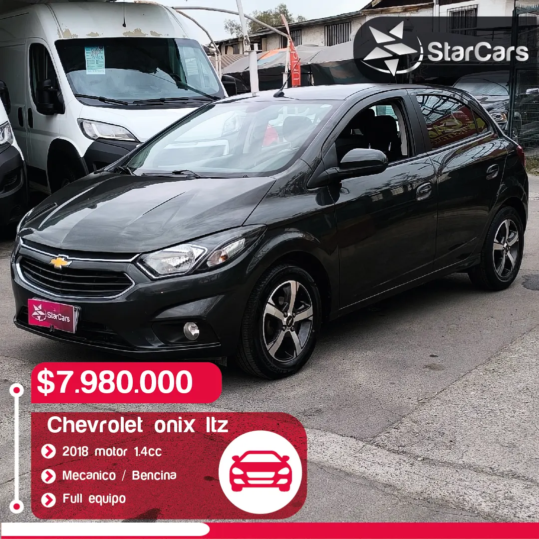 CHEVROLET ONIX LTZ 2018 1.4cc – StarCars